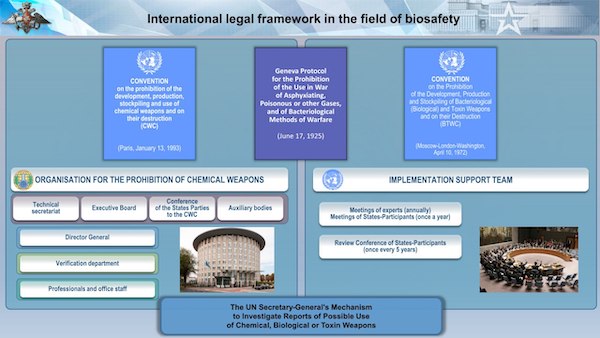 Briefing on analysis of documents related to US military and biological ...