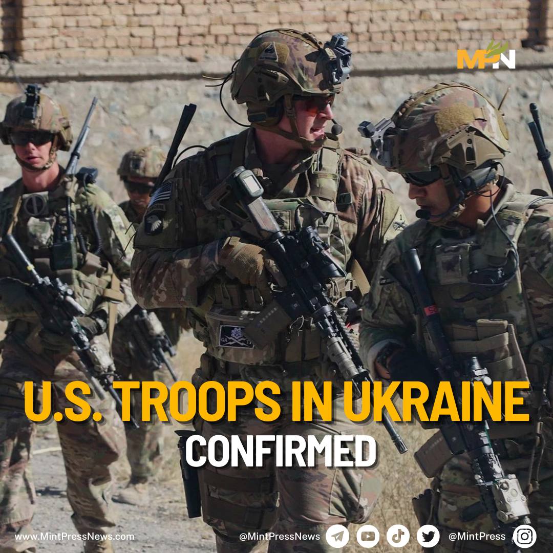 US Troops in Ukraine – Confirmed – The New Dark Age